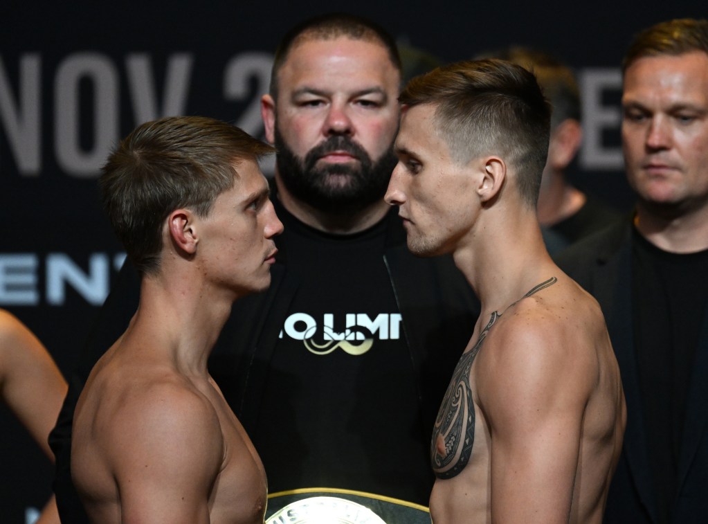 Nikita Tszyu vs. Dylan Biggs: Weigh-In Results - Fights Around The World