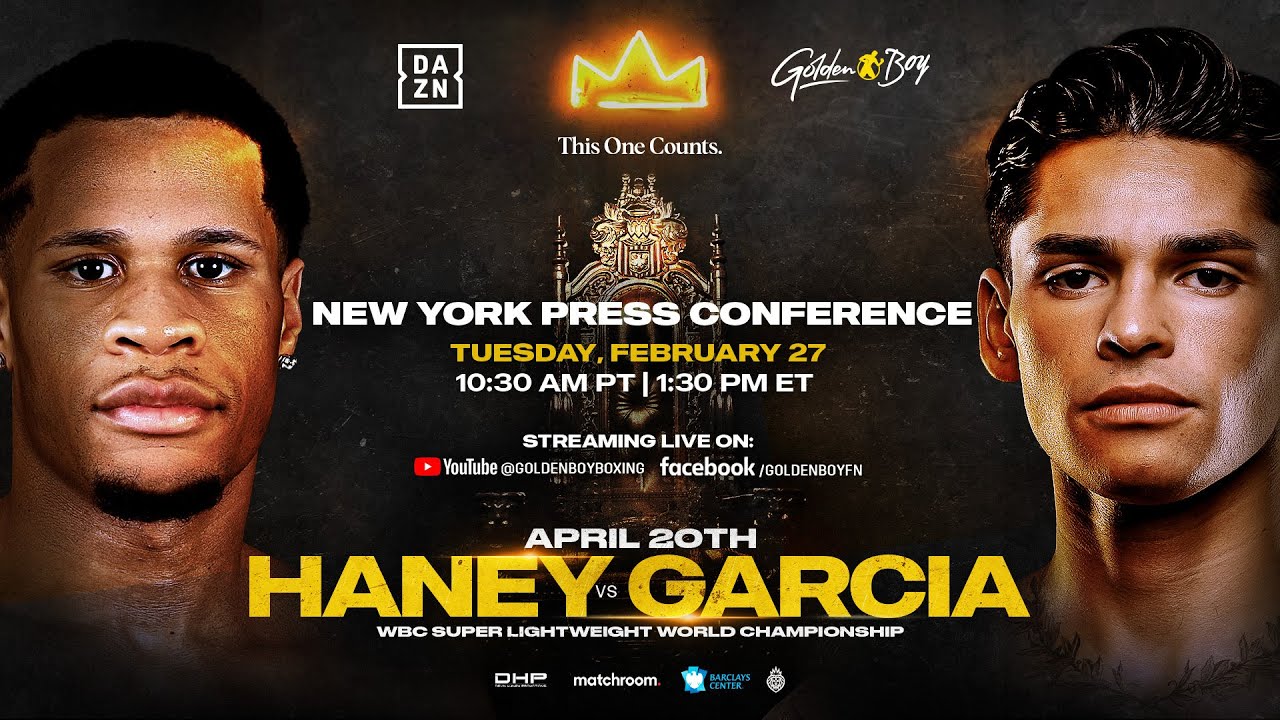 Devin Haney vs Ryan Garcia: NYC Press Conference Edition - Fights ...