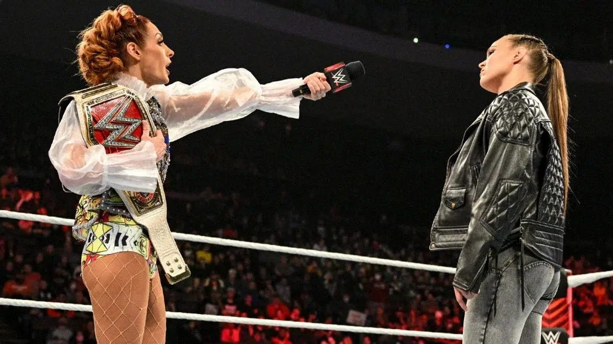 Becky Lynch on Ronda Rousey: 'I Mean This With Respect, But She Couldn ...