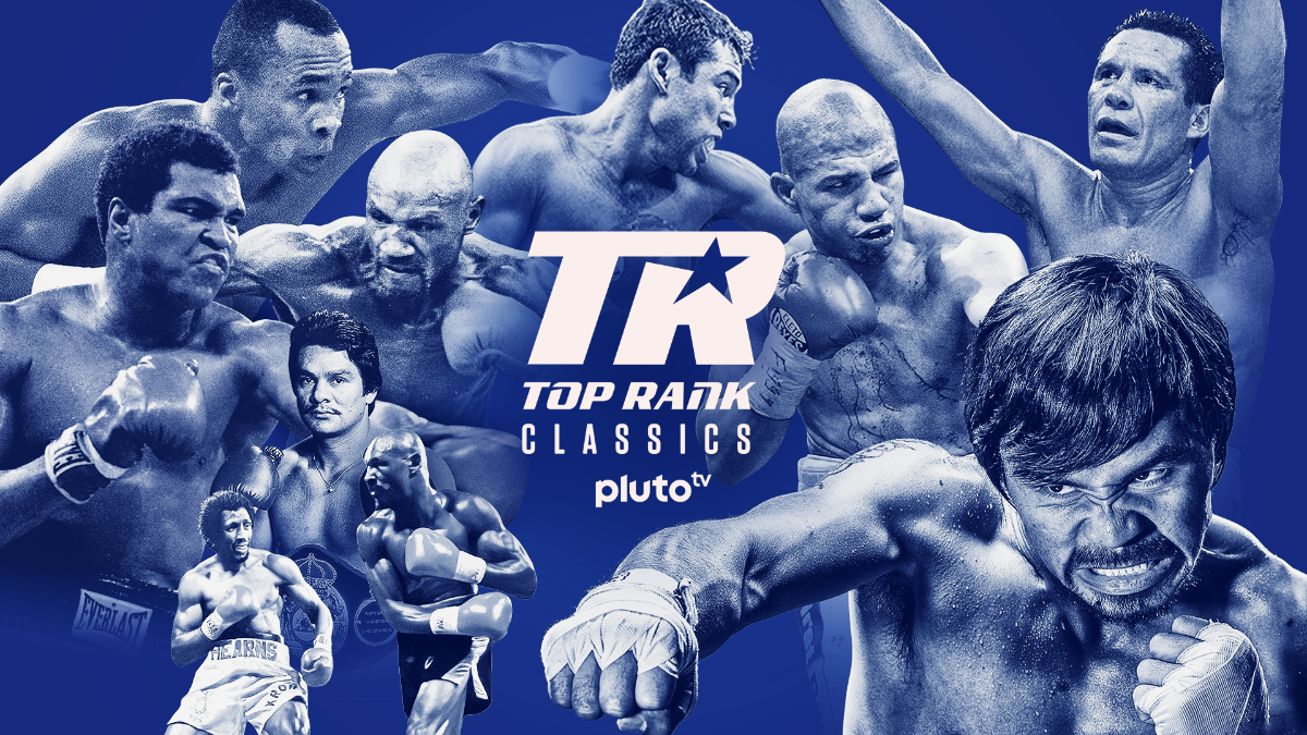 Top Rank Boxing Launches 24/7 Channel on Pluto TV - Fights Around The World