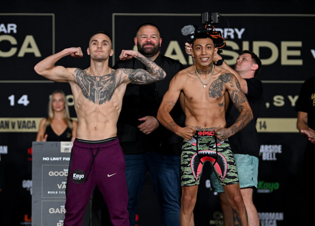 Sam Goodman vs Cesar Vaca Espinoza: Weigh-In Results & Betting Odds ...