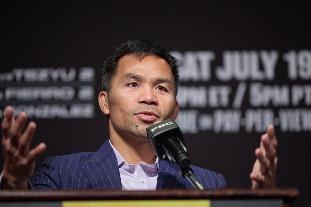 Manny Pacquiao Breaks His Silence About the Proposed Fight Against ...