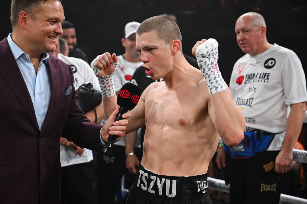 Nikita Tszyu Scores A First Round TKO Over Lulzim Ismaili In Australia ...