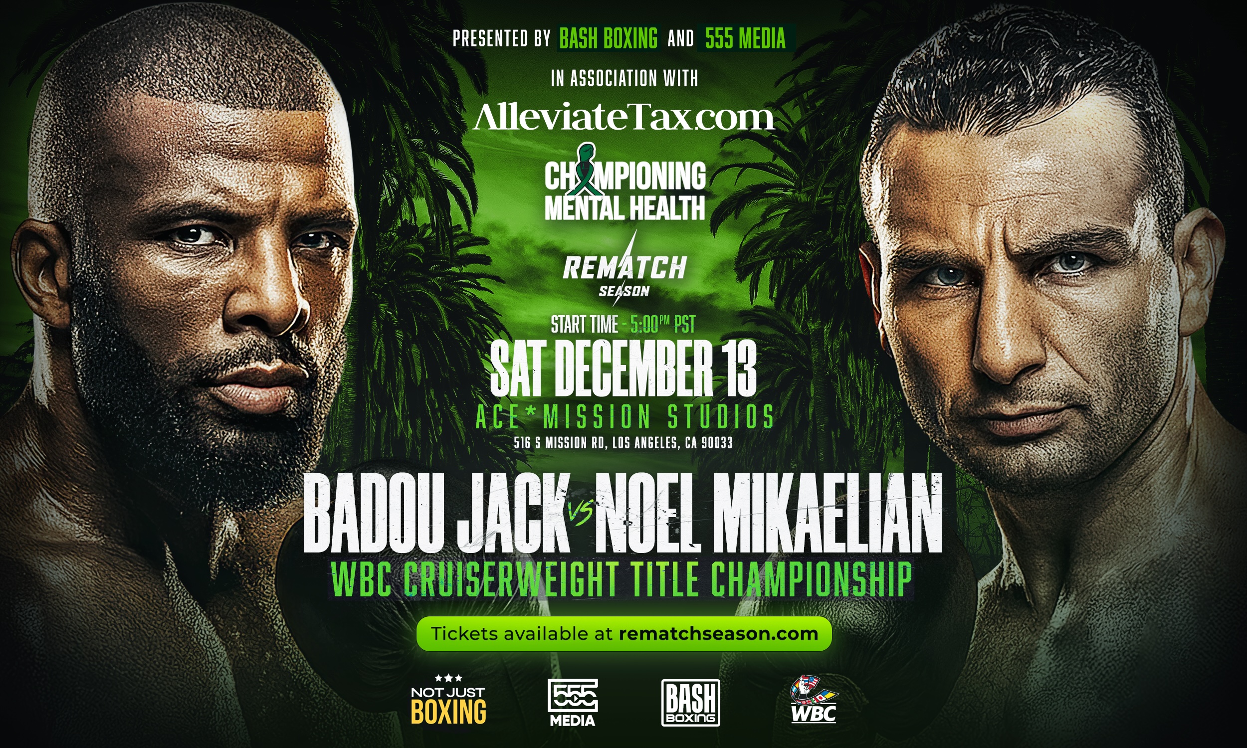 Full Fight Card Was Announced For The Badou Jack vs Noel Mikaelian 2 ...