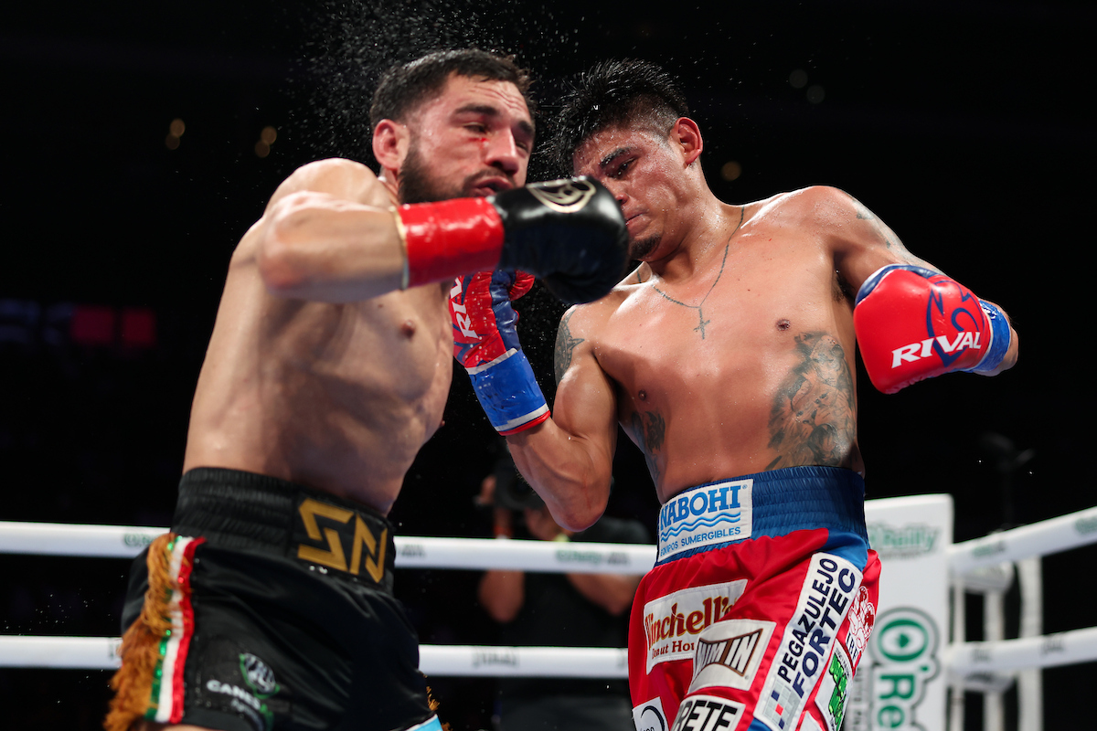 Emanuel Navarrete vs Eduardo Nunez Fight Results: Navarrete Batters ...